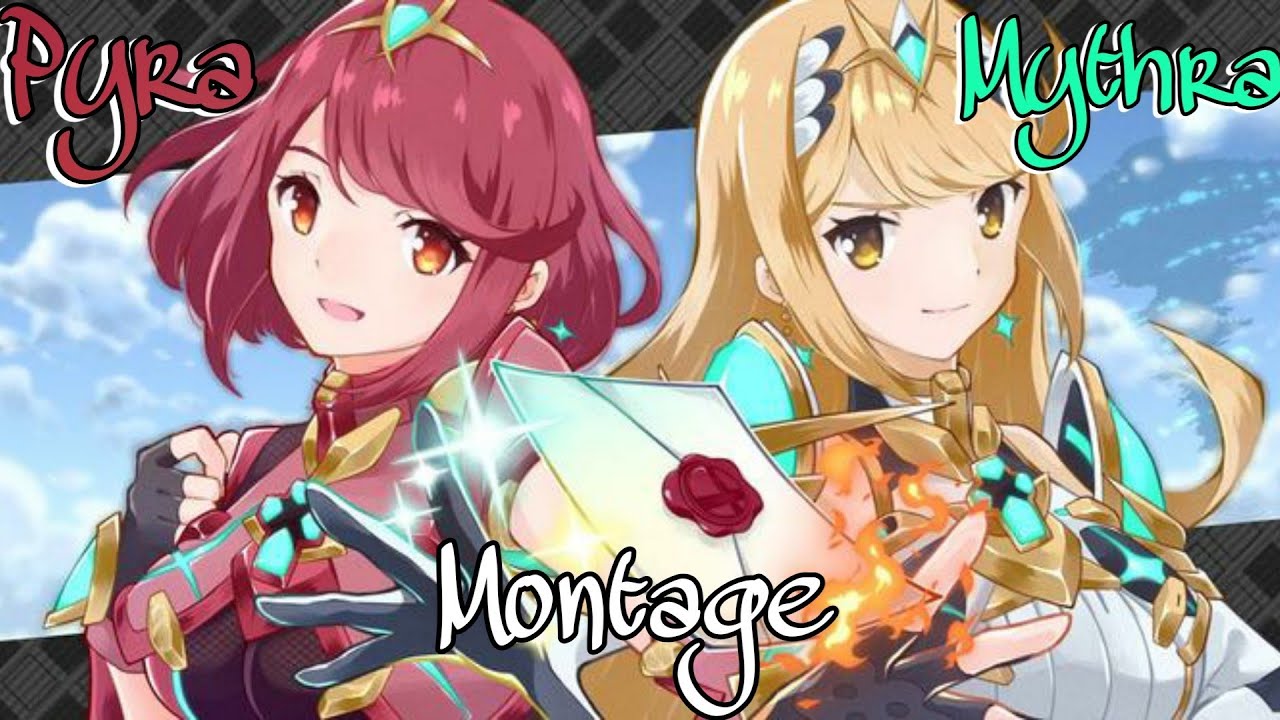 The Power Of The Aegis- A Pyra and Mythra Montage (Super Smash Bros ...