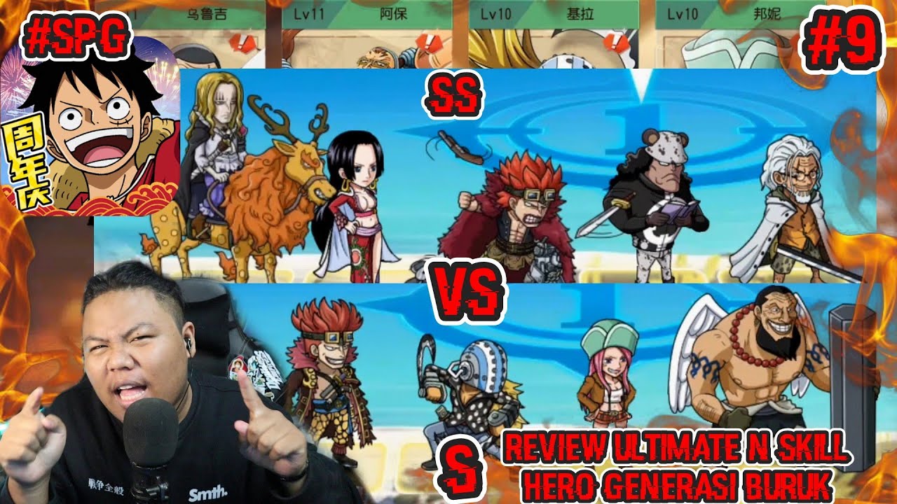 (ONE PIECE SET SAIL)REVEIW ULTIMATE SKILL DARI HERO TIM SABAODY DARI SS ...