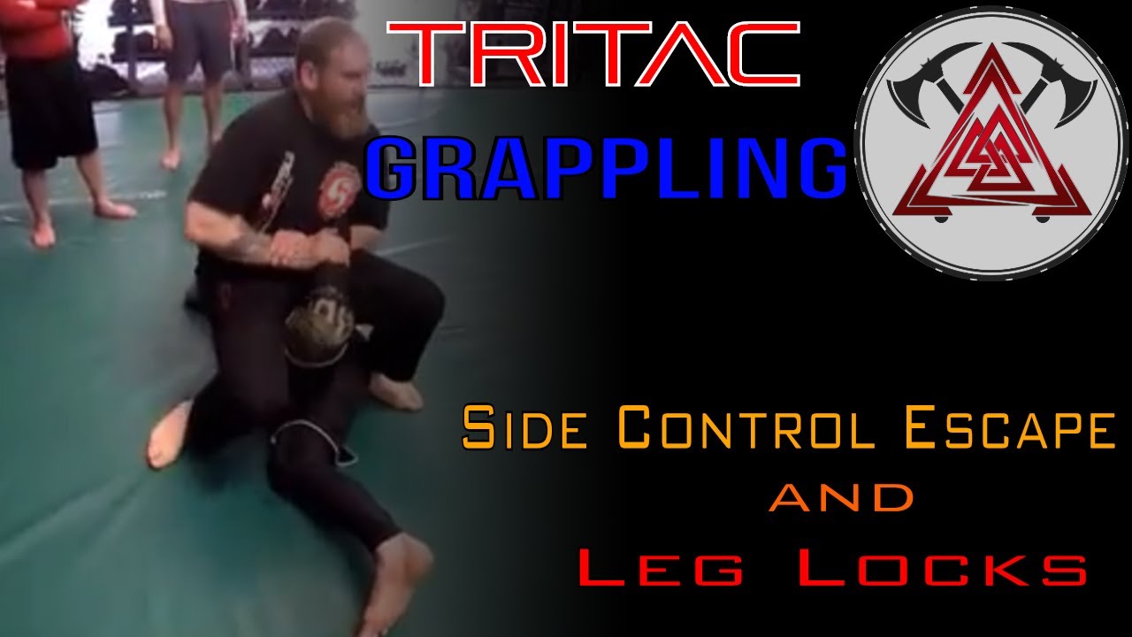 TRITAC Grappling: Side Control Escape - Open Guard - Kneebar and ...