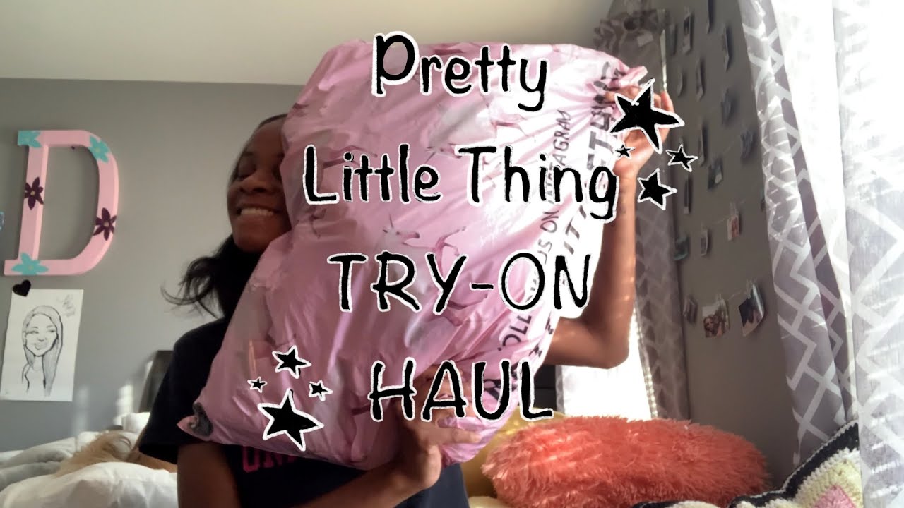 Pretty Little Thing Try On Haul | fyeahdannyb - YouTube