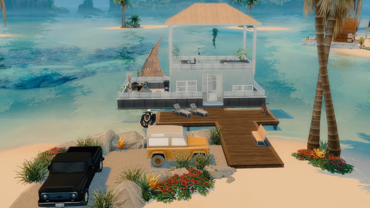 9926 Boathouse Drive - Sims 4 Speed Build - YouTube