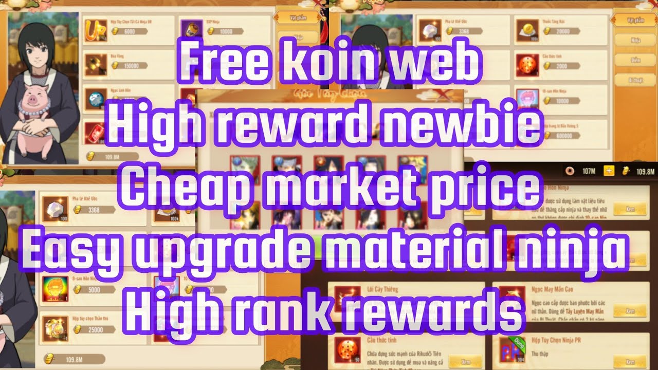 Naruto private server free coin web || high reward #gameprivateserver # ...