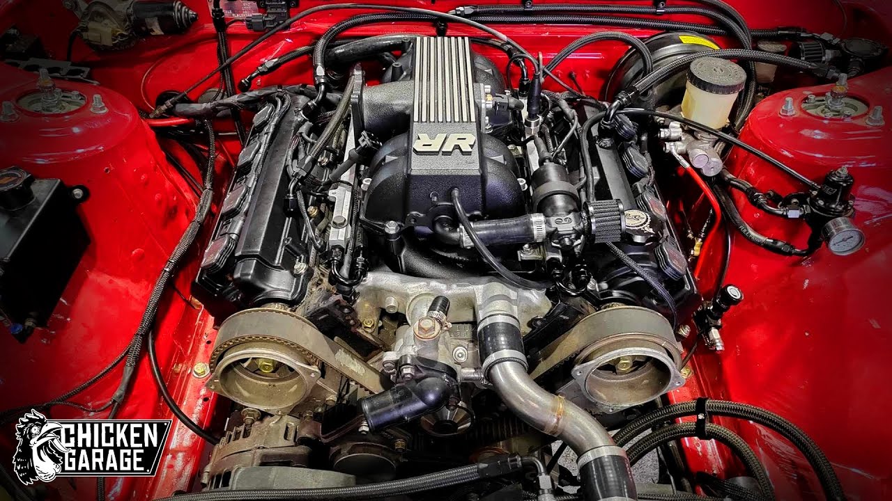 Notre S13 V8 démarre ! I S13 1UZ Part9 - YouTube