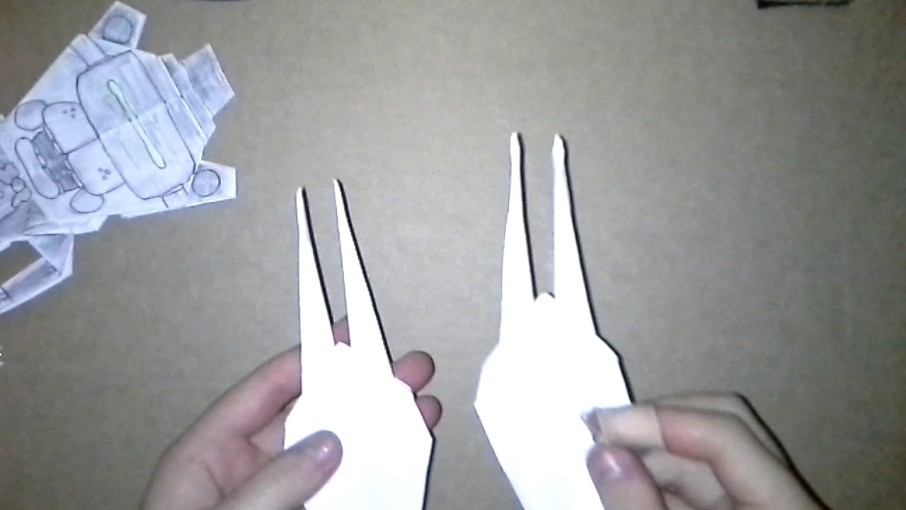 How to make a origami Vr toy freddy from fnaf ar - YouTube