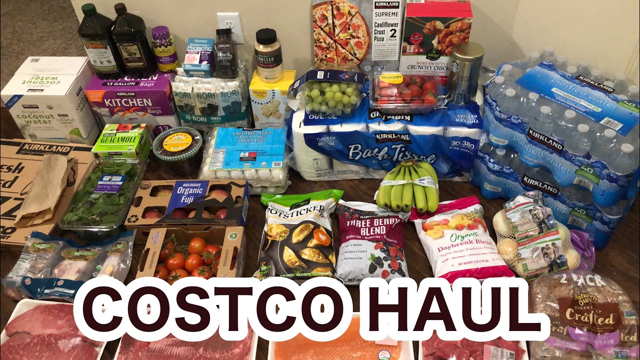 $426.00 COSTCO HAUL with Prices | Healthy Costco Grocery Haul - YouTube