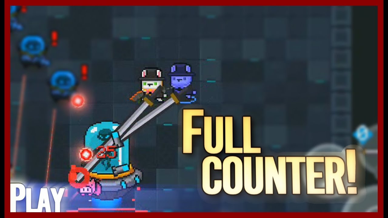 Soul Knight | Desafio do full counter Jogando com katana de 40 metros ...