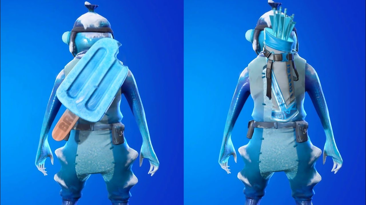 FORTNITE - FROZEN FISHSTICK SKIN COMBOS - YouTube