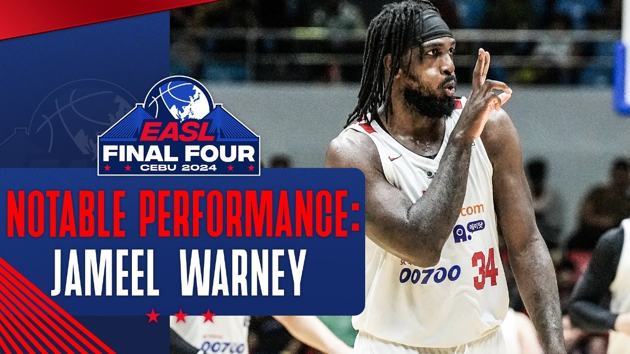 Final Four Player of the Game: Seoul SK Knights' Jameel Warney 36-Point Game vs. Jung Kwan Jang ...