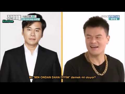160427 Weekly Idol JYP Part 1 Türkçe Altyazılı / Turkish Sub. MC: EXID Hani SJ Heechul Defconn