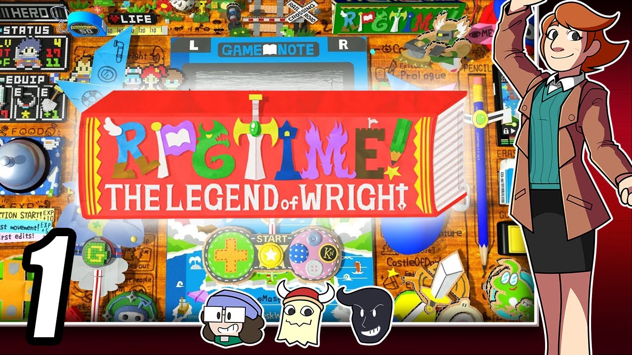 [RPG TIME! The Legend of Wright - Ep1] - Is It Time for RPGs?! - YouTube