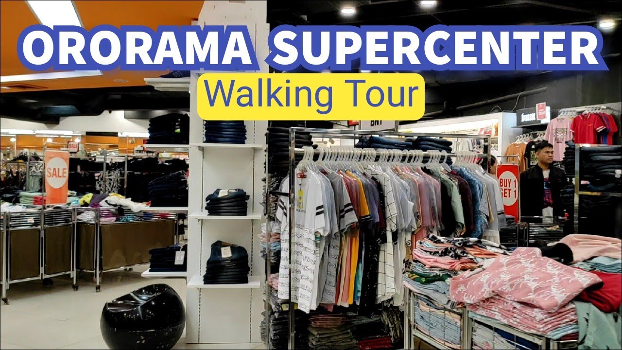 ORORAMA SUPERCENTER in Cogon, Cagayan de Oro City 🇵🇭 | Walking Tour ...