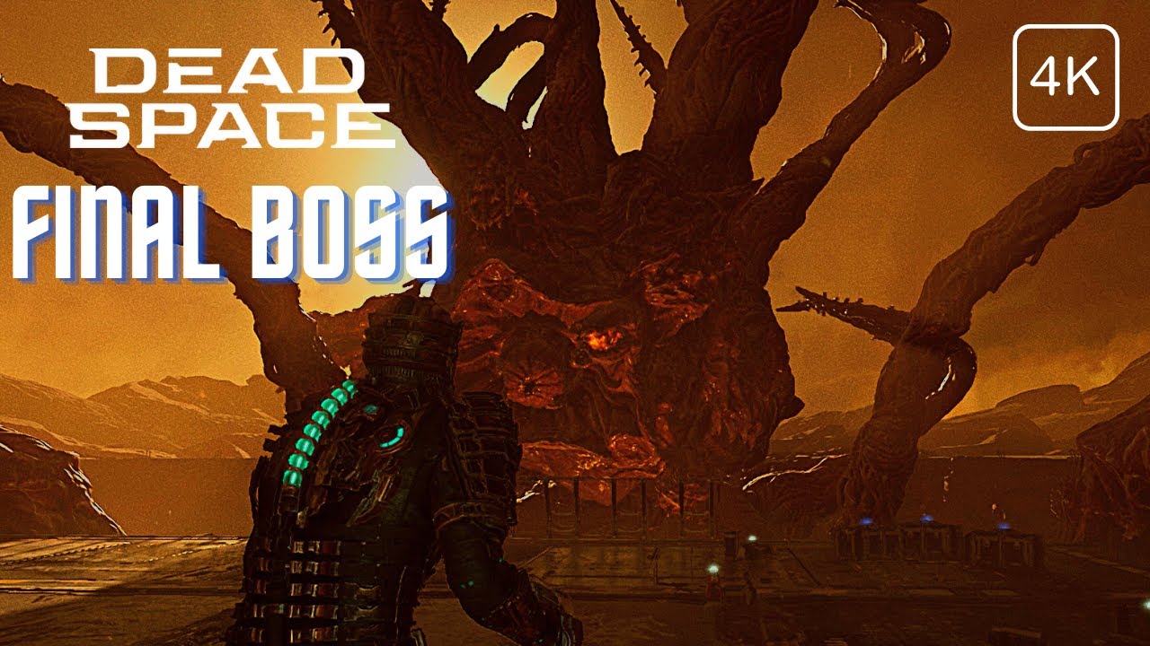 Dead Space Remake Ending - Dead Space Remake final boss fight(4K 60FPS ...