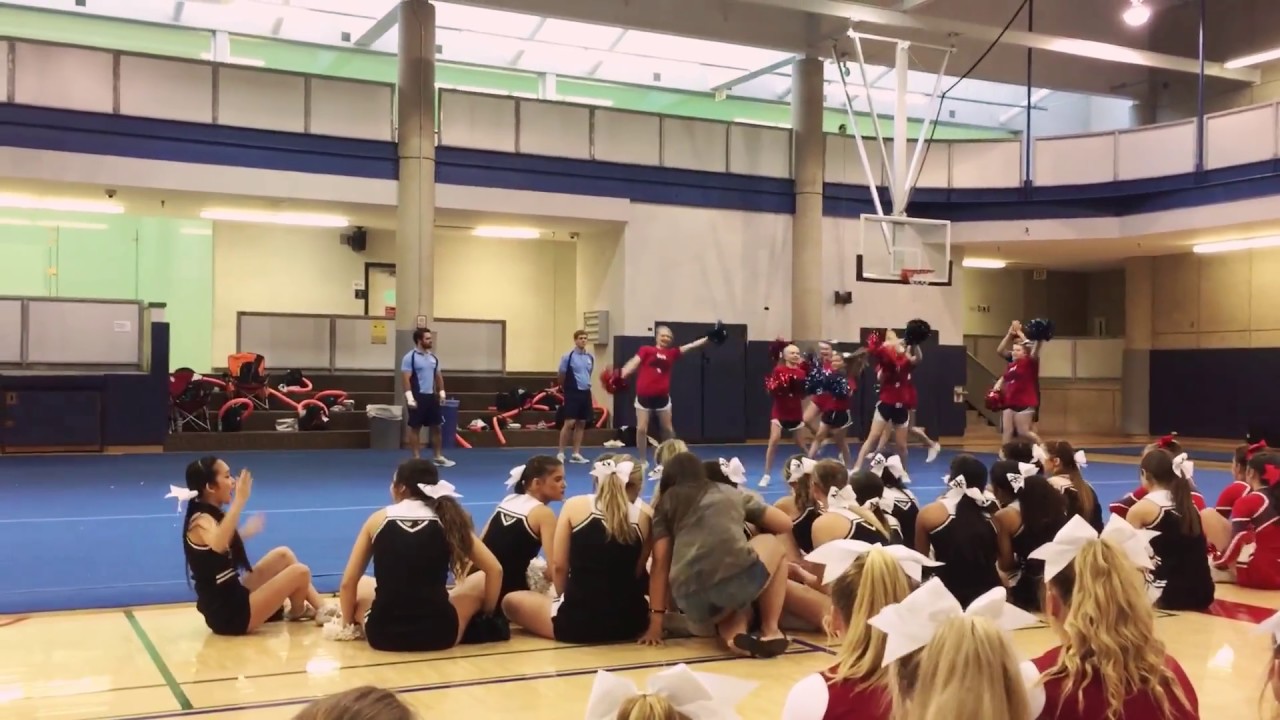 2017 UCA Stunt Camp MS Game Day - YouTube