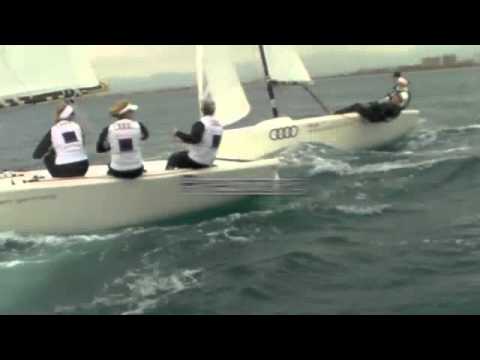 Match Race Training Mallorca Elliott 6m - YouTube