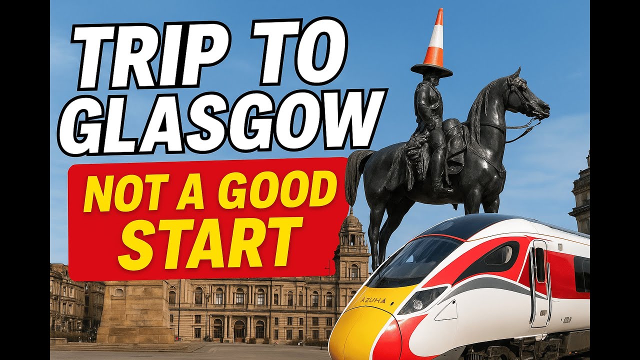 My trip to Scotland. Not a good start. - YouTube