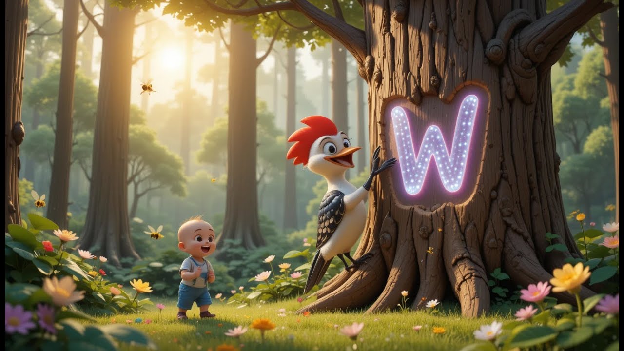 W is for Walrus | ABC Phonics Song & Fun Learning for Kids - YouTube