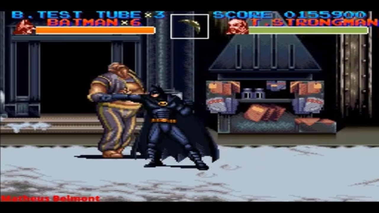 Batman Returns (SNES) All Bosses (No Damage) - YouTube