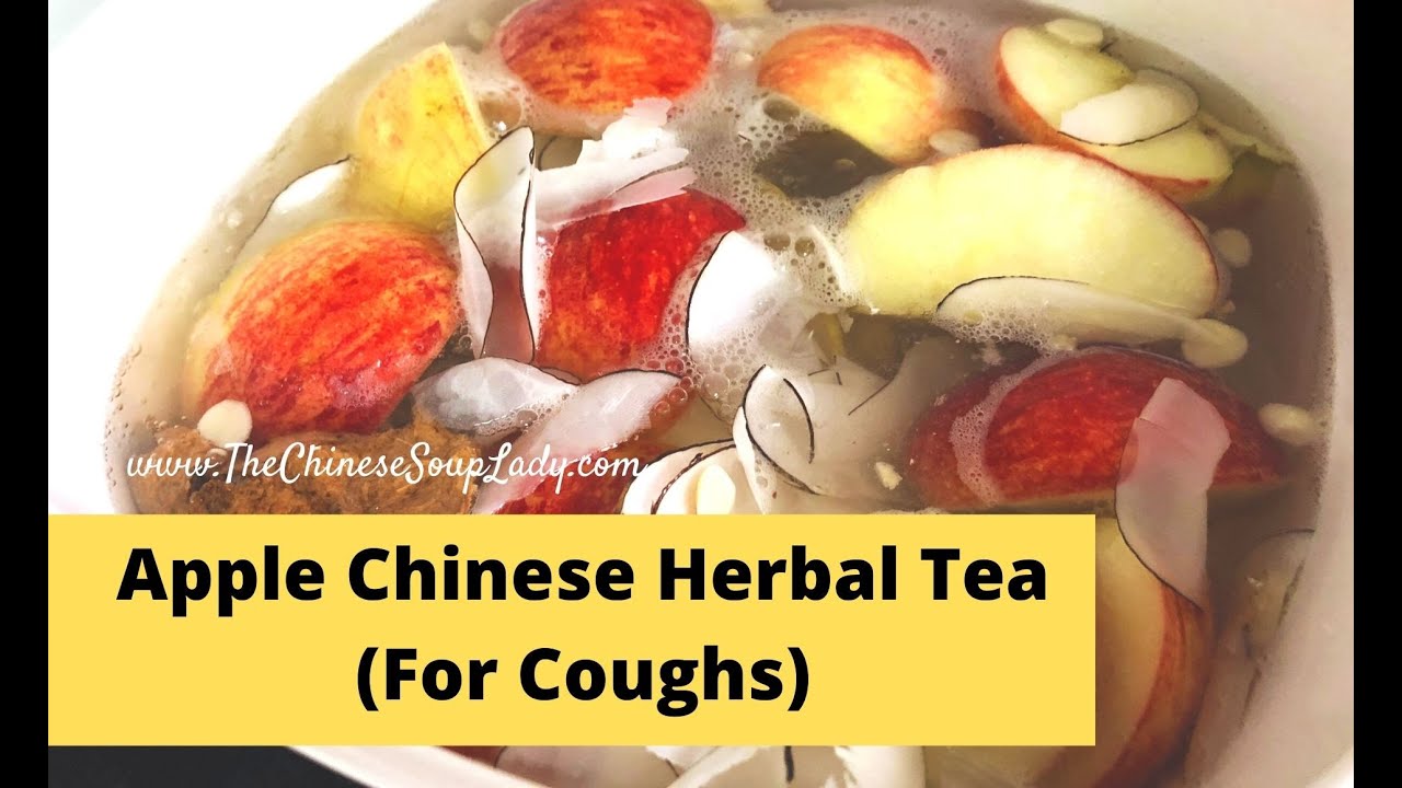 Apple Chinese Herbal Tea (for coughs) - YouTube
