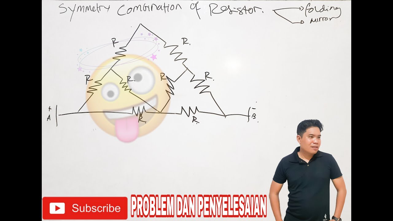 Rangkaian Listrik Season 6 Symmetry Combination Of Resistor - YouTube