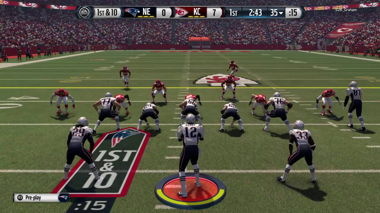 * Madden NFL 2016 New England Patriots vs Kansas City Chiefs - YouTube