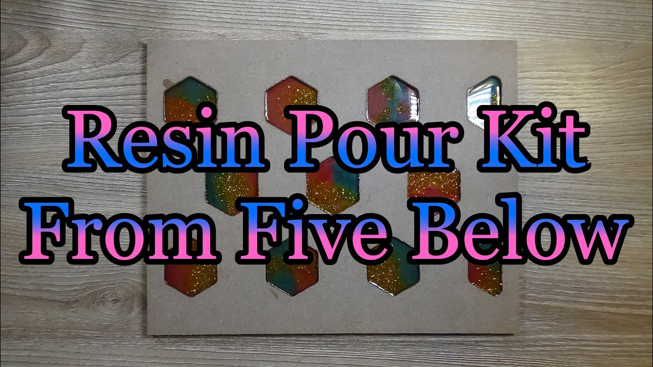 Resin Pour Kit from 5 Below; September 21, 2022 - YouTube