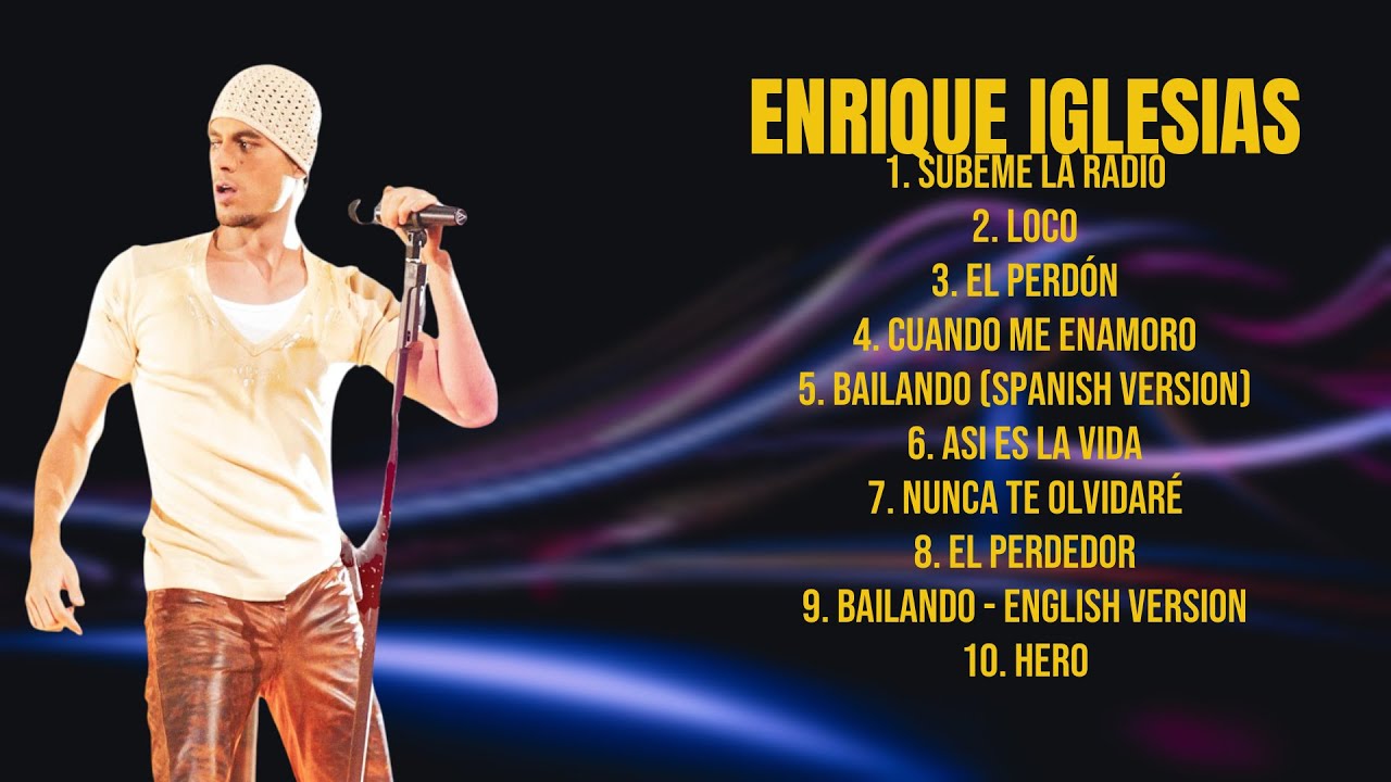 Enrique Iglesias-The year's top music picks-Prime Chart-Toppers ...