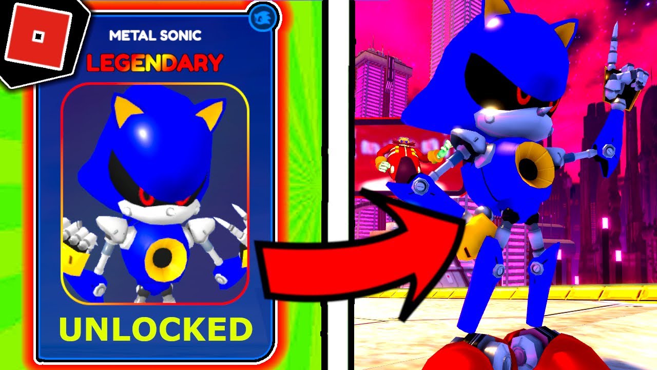How to get METAL SONIC (METAL MADNESS BOSS EVENT) in SONIC SPEED ...