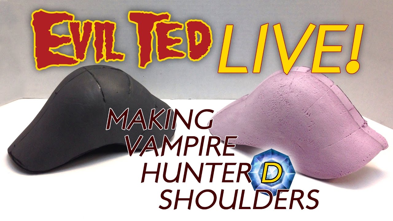Evil Ted Live: Vampire Hunter D Shoulder Armor - YouTube