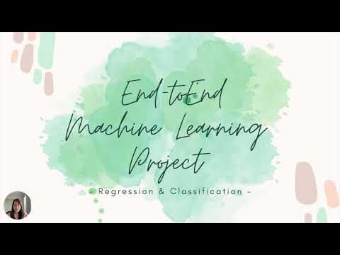 ML2: End-to-End Machine Learning Project - YouTube