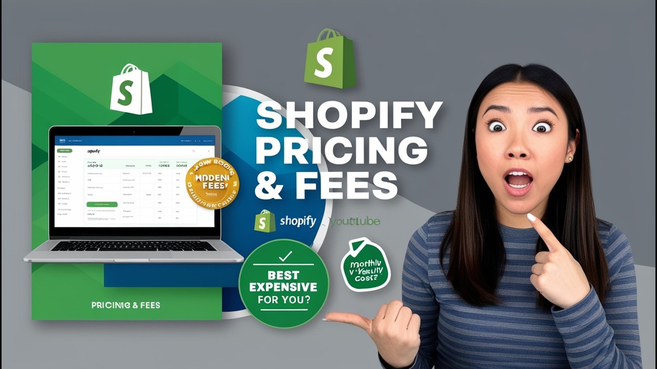 Shopify PRICING & Fees – How Much Does Shopify Really Cost? - YouTube