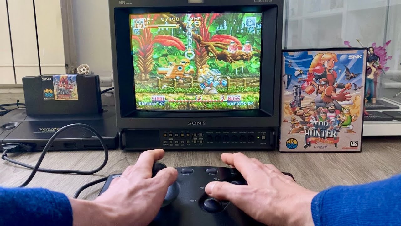 Top Hunter • Neo Geo AES Gameplay • SONY BVM - YouTube