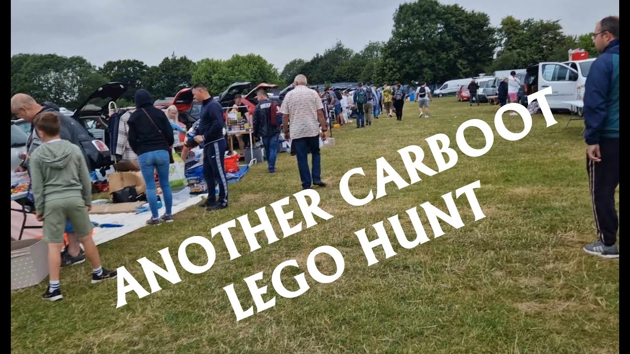 Went to another car boot (flea market) to hunt for Lego - YouTube
