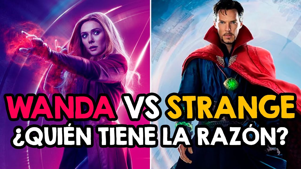 WANDA vs STRANGE - ¿De qué lado están? #DoctorStrange - YouTube