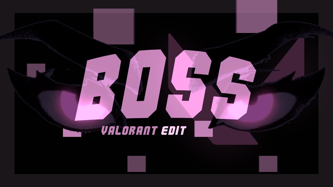 DRIP BOSS - VALORANT EDIT (SHADE X JANAN) - YouTube