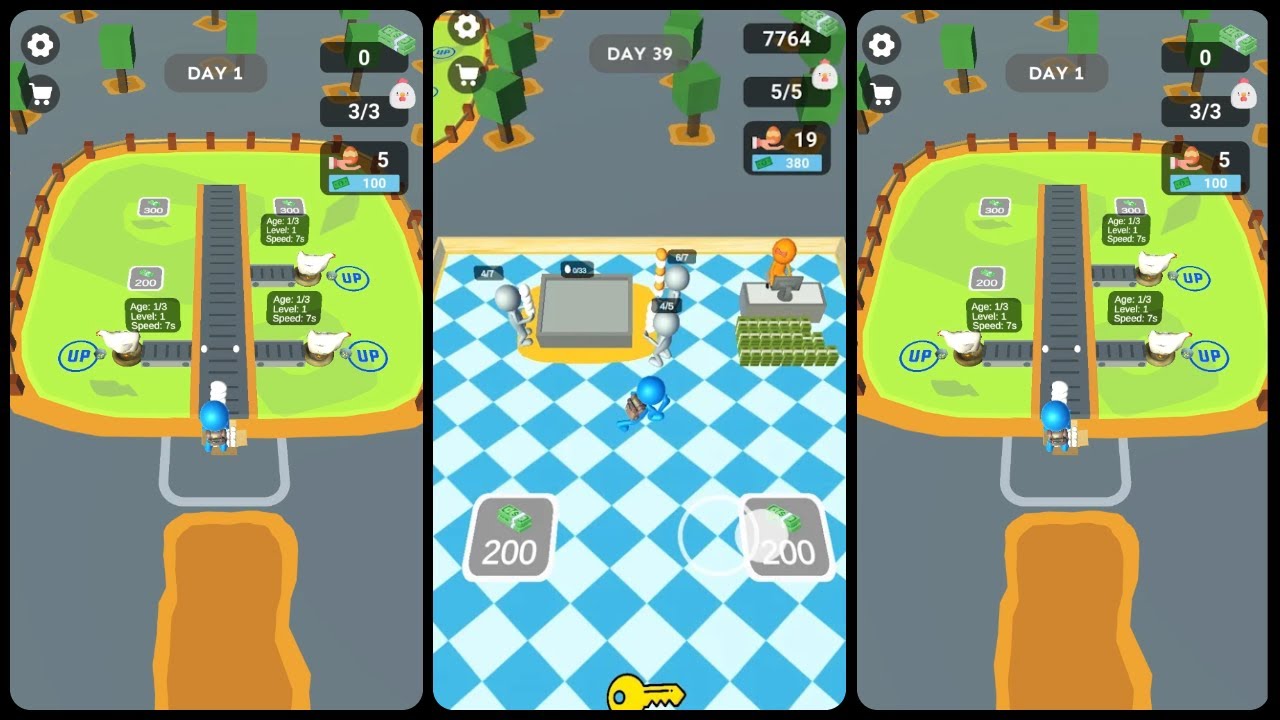 Idle Egg Factory: My mini mart Mobile Game | Gameplay Android - YouTube