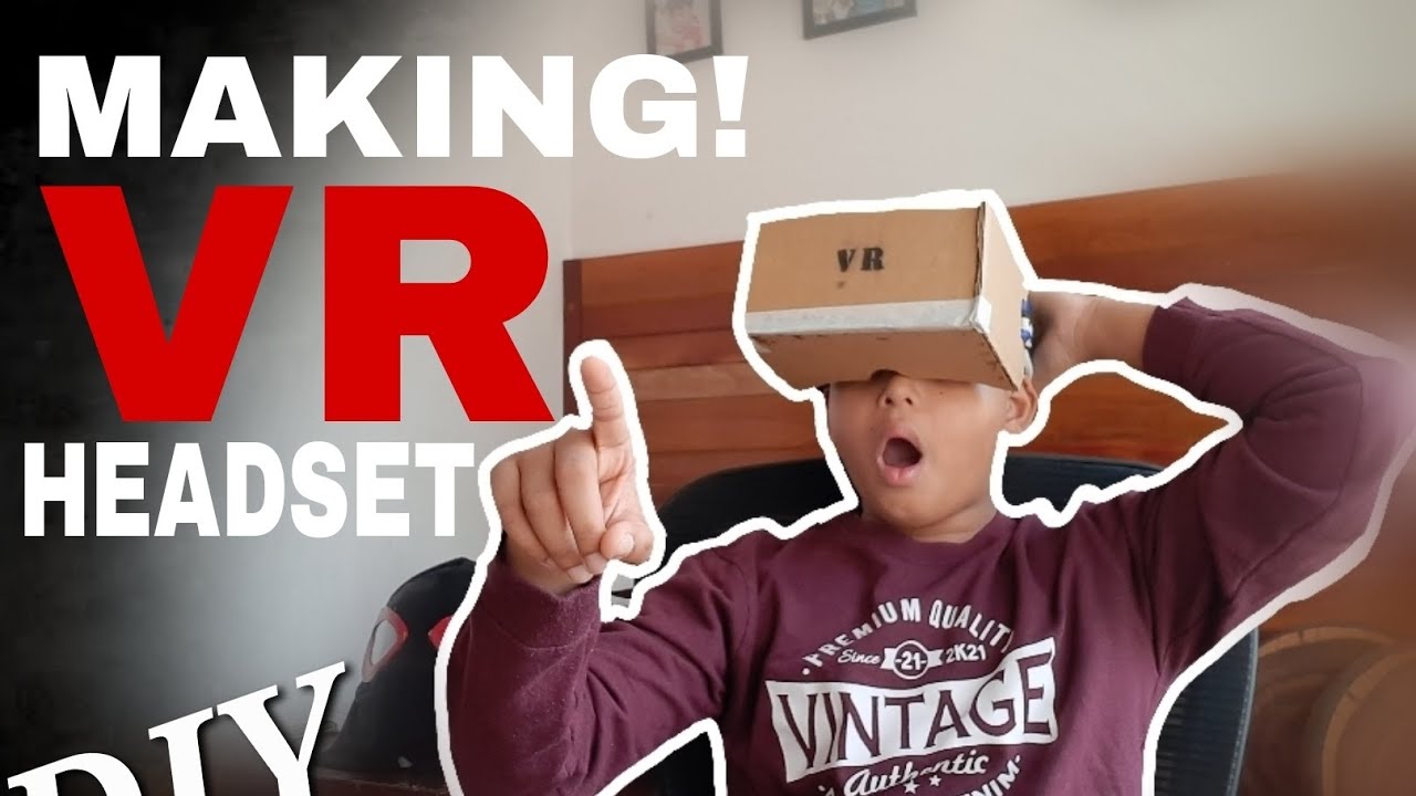 How to make a VR headset using cardboard#diy #vr(SD burners) - YouTube