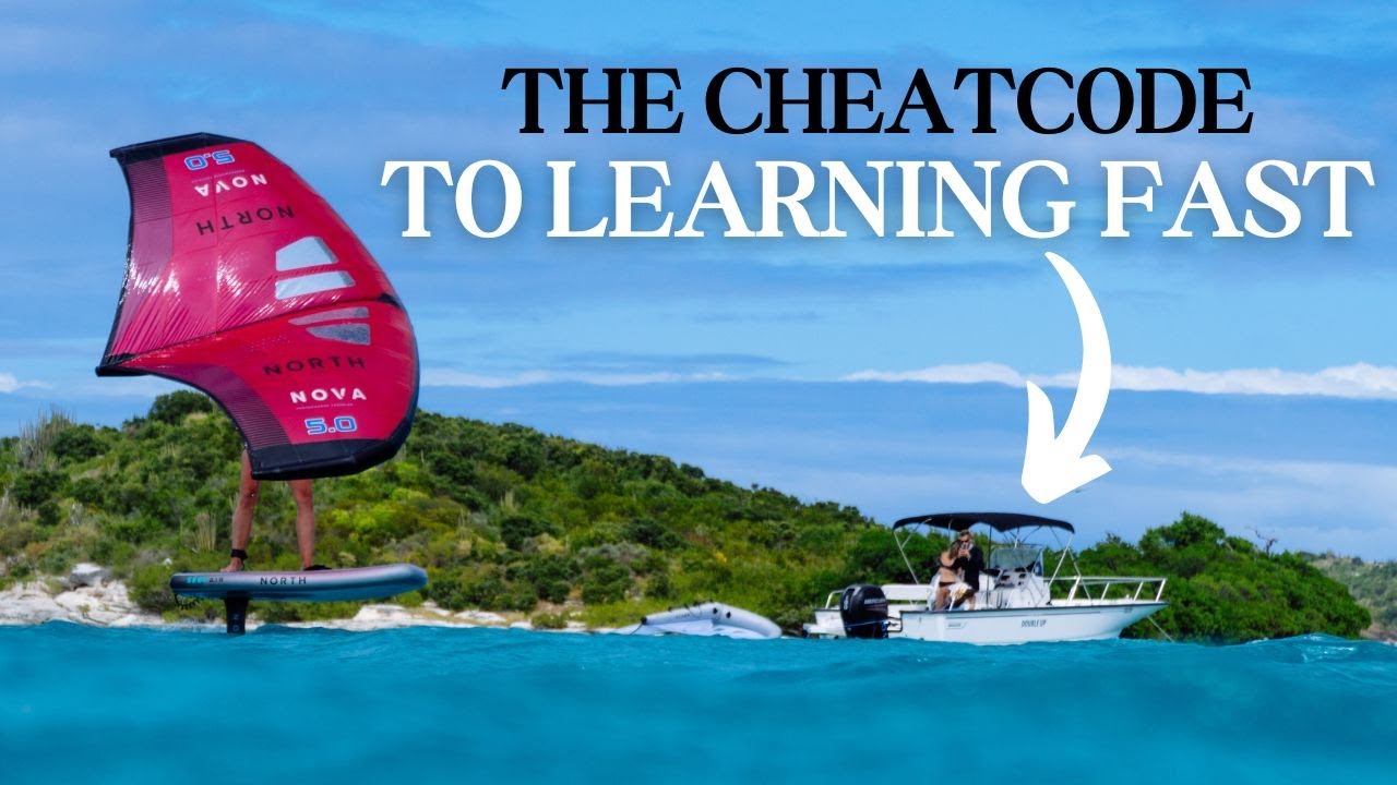 How To Wing Foil: This Makes Learning Fast & Easy - YouTube