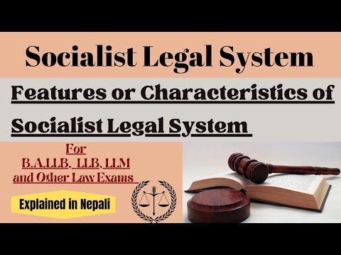 Socialist Legal System || Features or Characteristics of Socialist ...