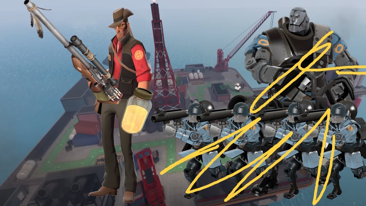 TF2 MVM Operation Osmium Ordinance Oilrig Int Offshore Onslaught - YouTube