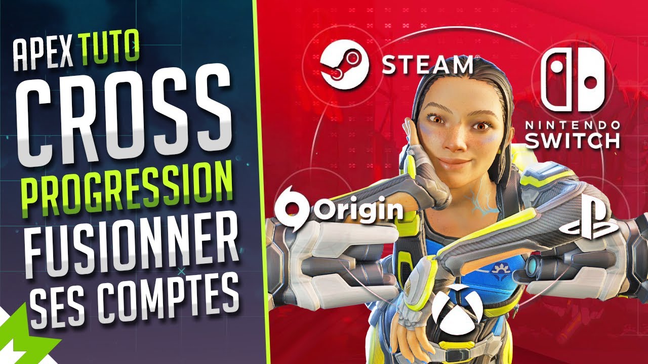 TUTO APEX : CROSS PROGRESSION Comment FUSIONNER ses COMPTES - YouTube