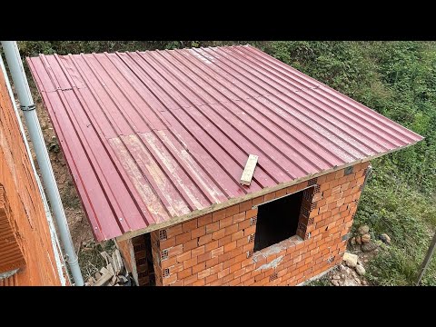 4 Günde Tuğla Kulübe Yaptık 🧱💯 We Built a Brick Shack in Four days. 🛖