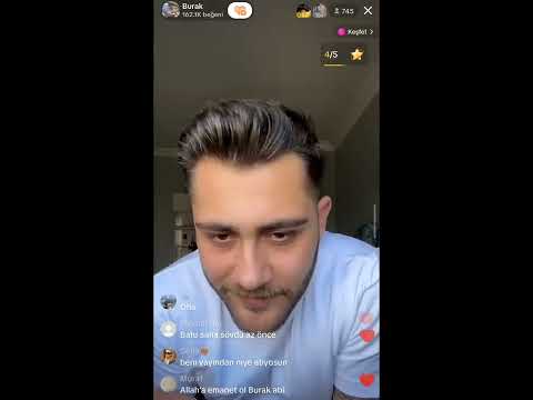 Kısmetse Olur Burak Genç Ahmet Fatsa Tiktok Canlı Yayın