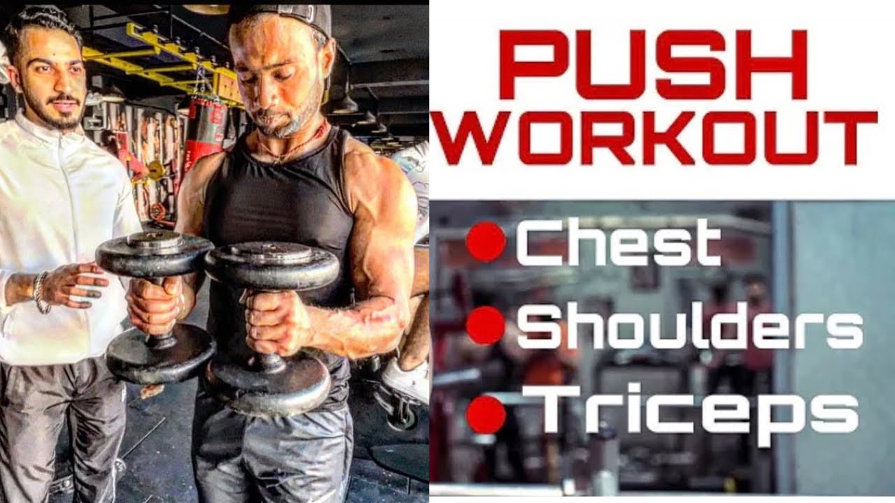 PUSH WORKOUT FOR MUSCLE MASS|| CHEST, SHOULDER & TRICEPS 💯💯 #youtube # ...