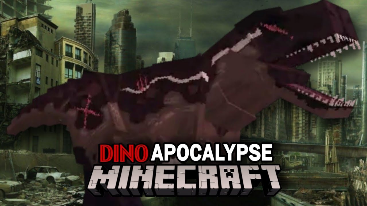 SURVIVING A DINOSAUR APOCALYPSE! 【Minecraft】 - YouTube