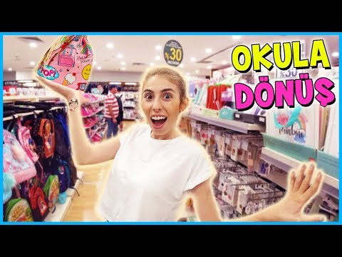 Okula Dönüş 2019 Kırtasiye Alışverişi Back to School Dila Kent