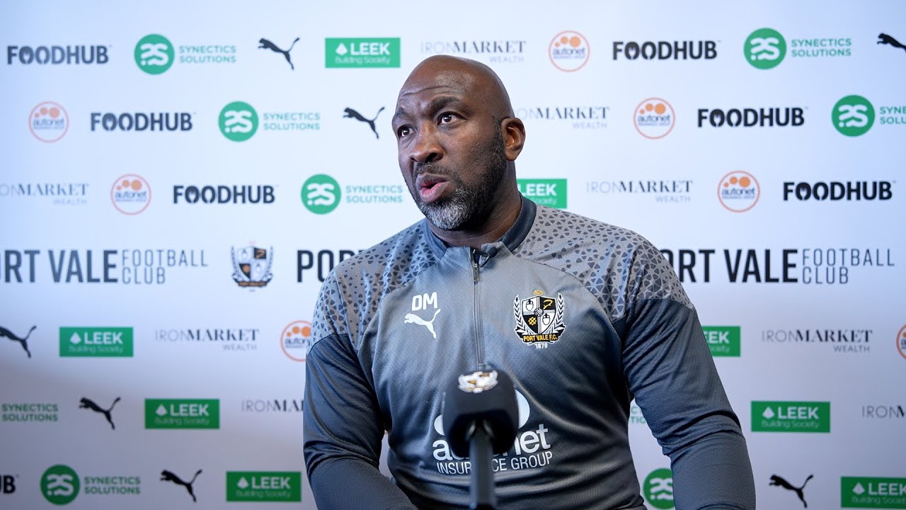 Pre-match | Darren Moore looks ahead at final league game against ...