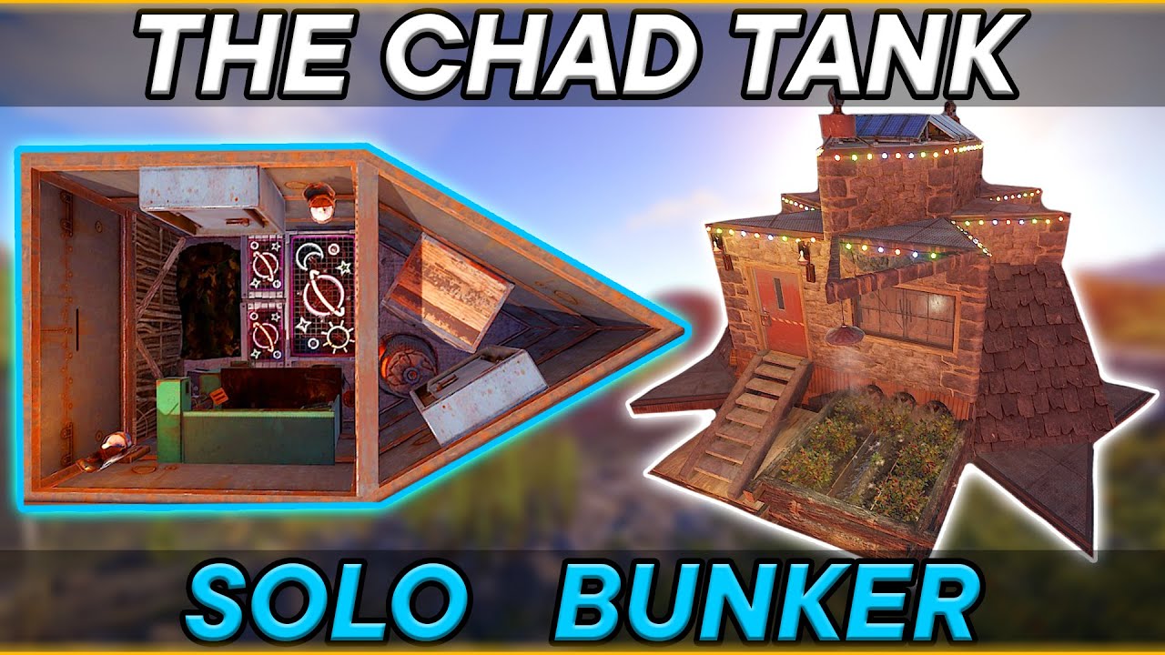 THE CHAD TANK - Socket Bunker / Super Compact / Solo Rust Base Design ...