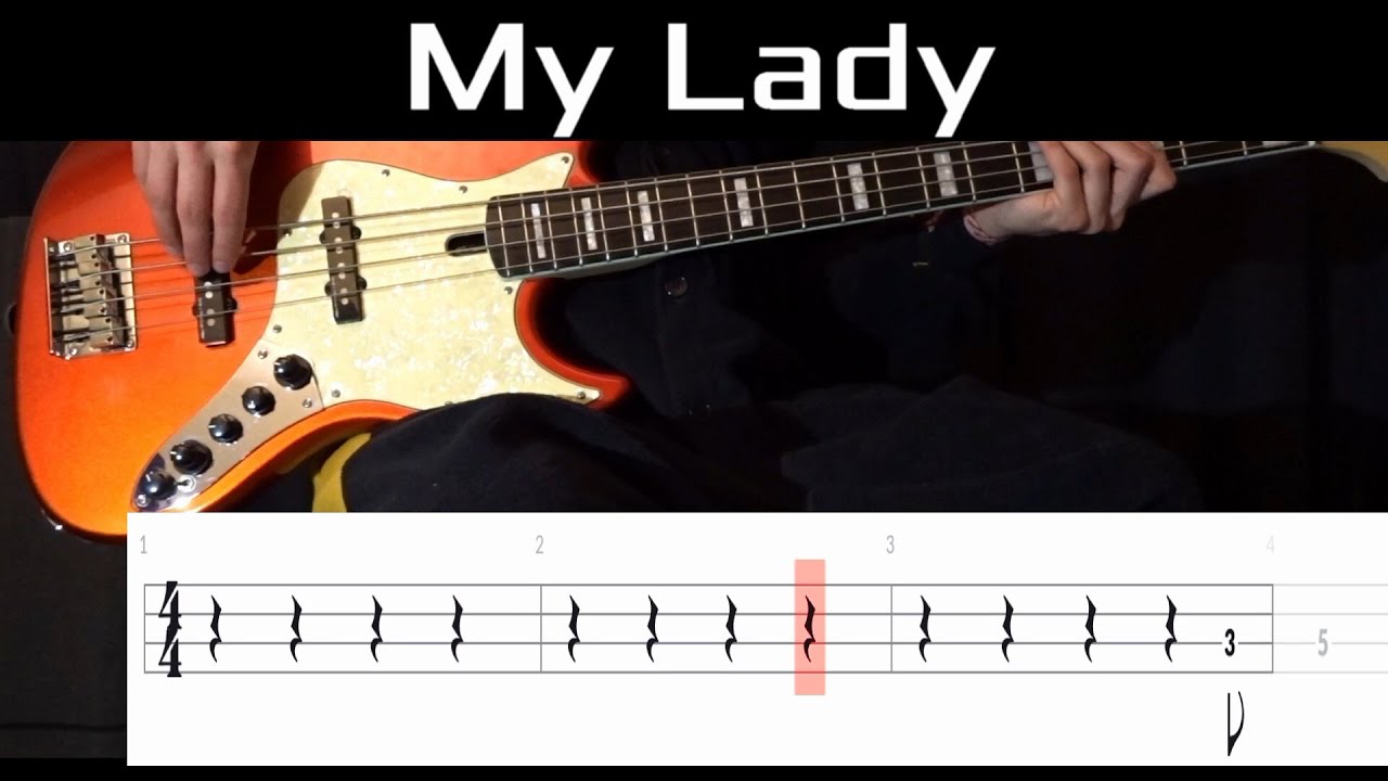 My Lady 내 여자 (EXO) - Bass Cover WITH TABS - YouTube