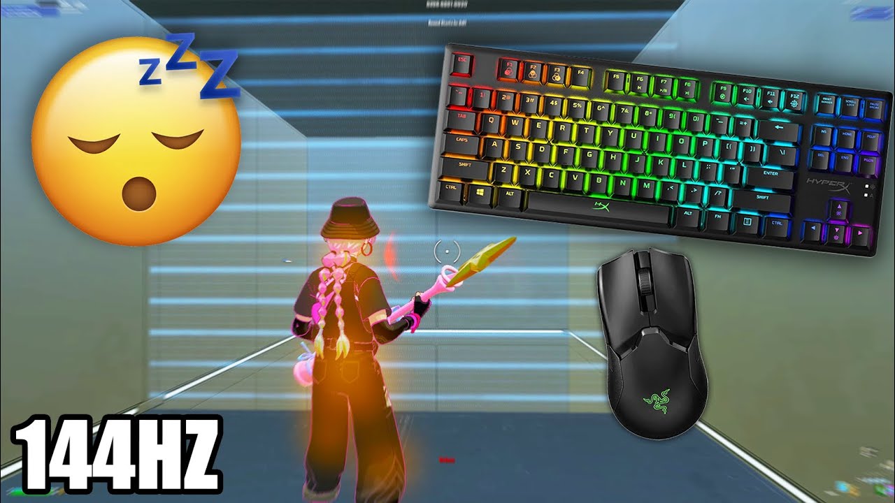 HyperX Alloy Origins TKL ASMR Keyboard Sounds 😴 ASMR 🤩 Fortnite ...