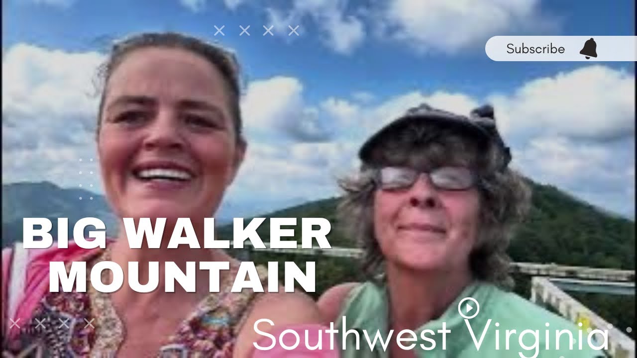 Climb the 100 Foot Lookout Tower on top of Big Walker Mountain with Nanny and Gigi - YouTube